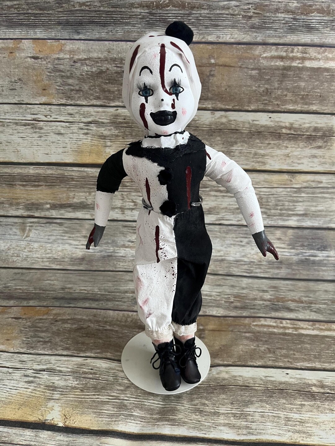 Miles County Clown - Repurposed Horror Porcelain Doll - Etsy