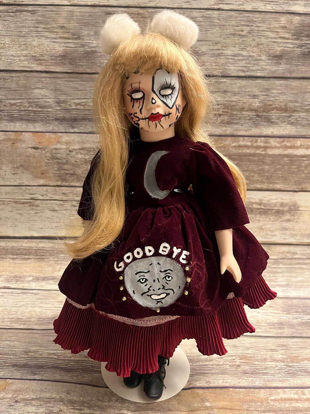 Sophie - Repurposed Porcelain Horror Doll - Etsy