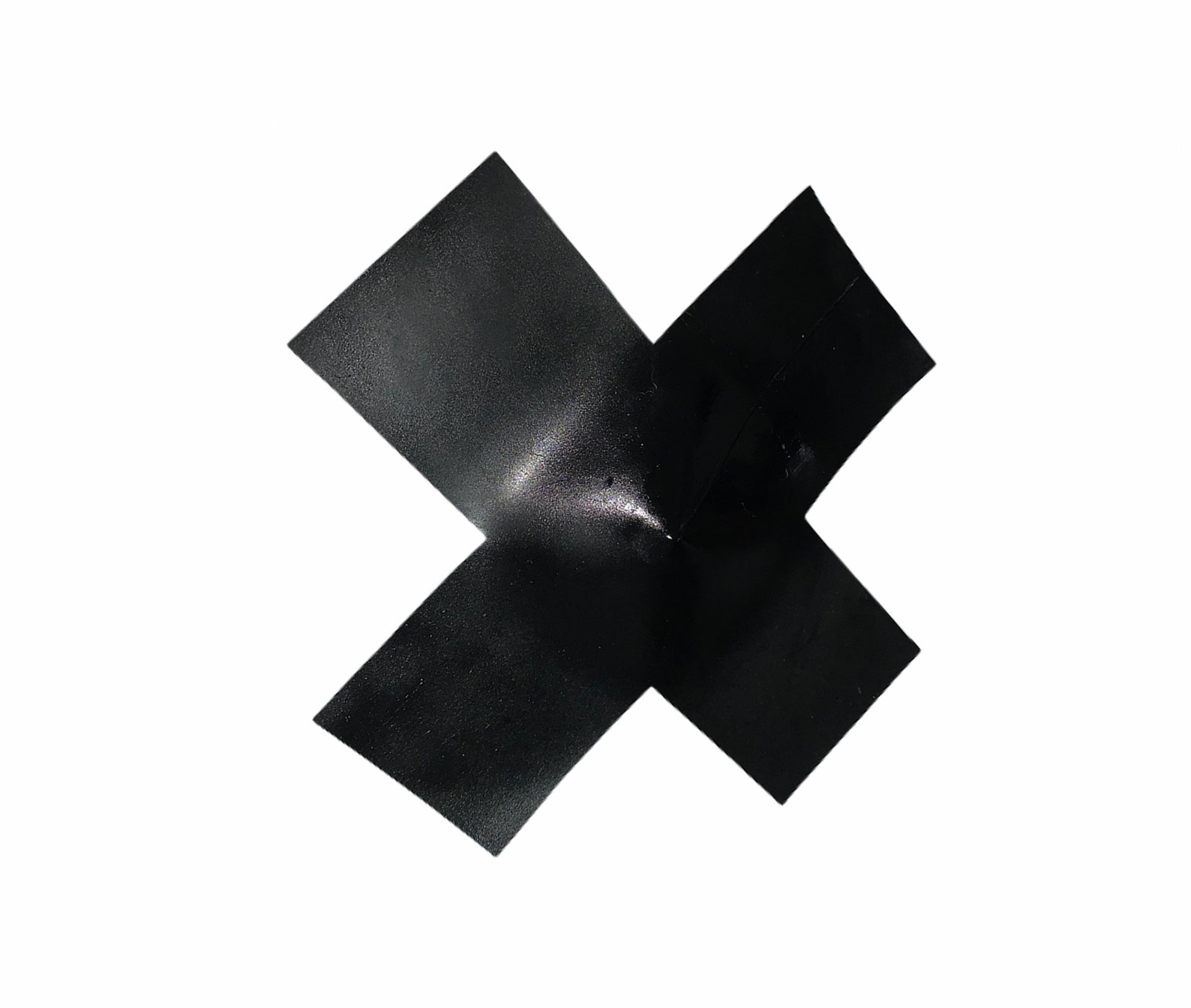 Latex Clothing Cross Pasties a Pair in Black or Red or Any - Etsy UK