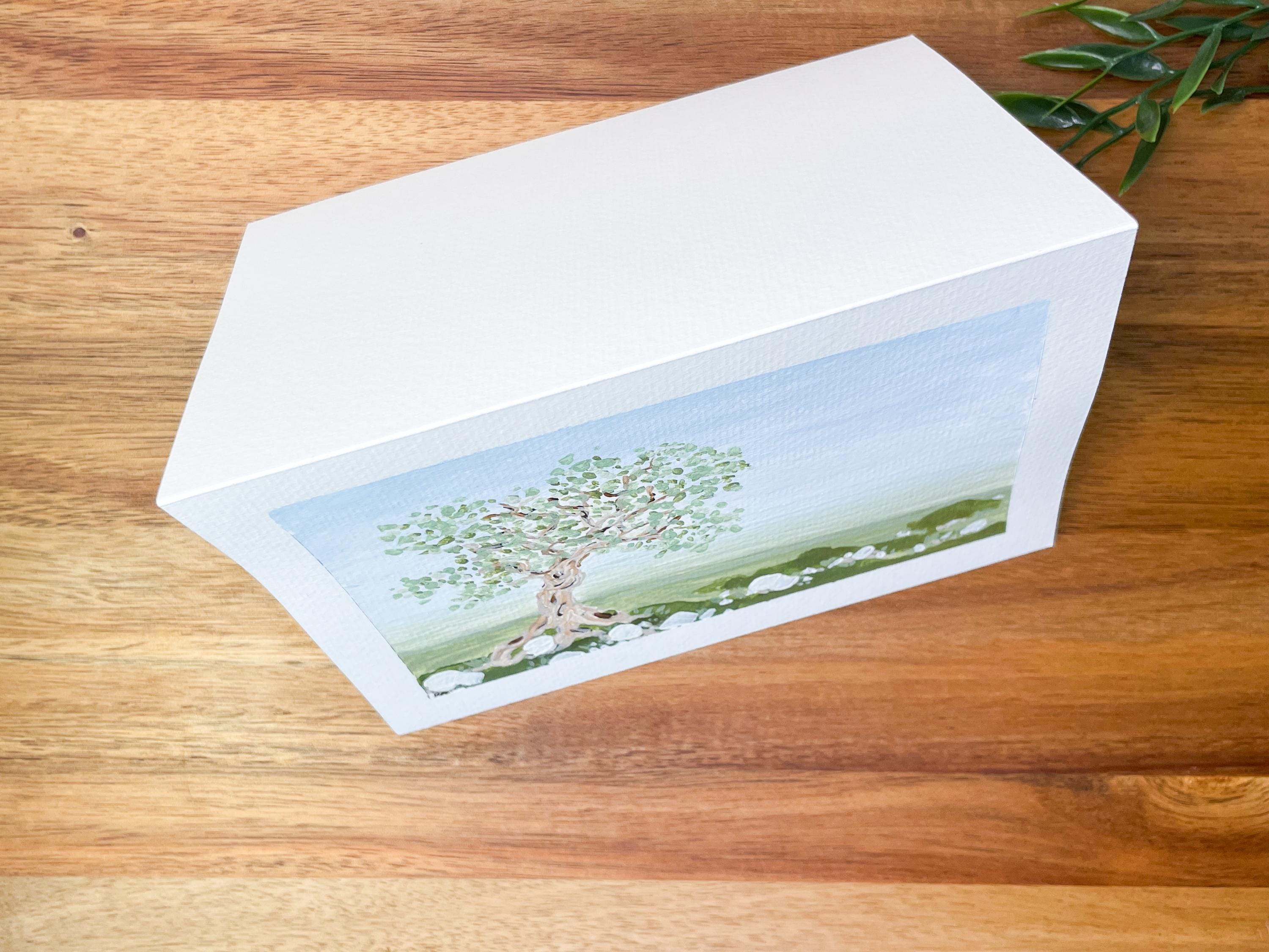 Hand-painted Olive Tree Card Blank Inside, Easter or Any Occasion, 5x7 ...