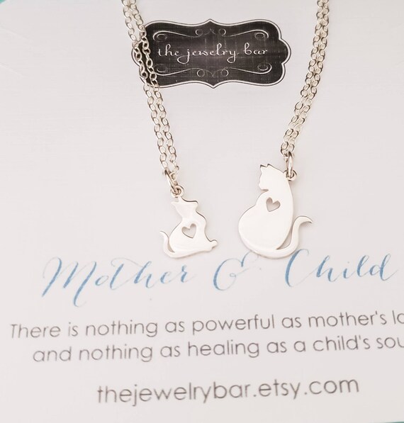 Cool catz mother daughter necklace store