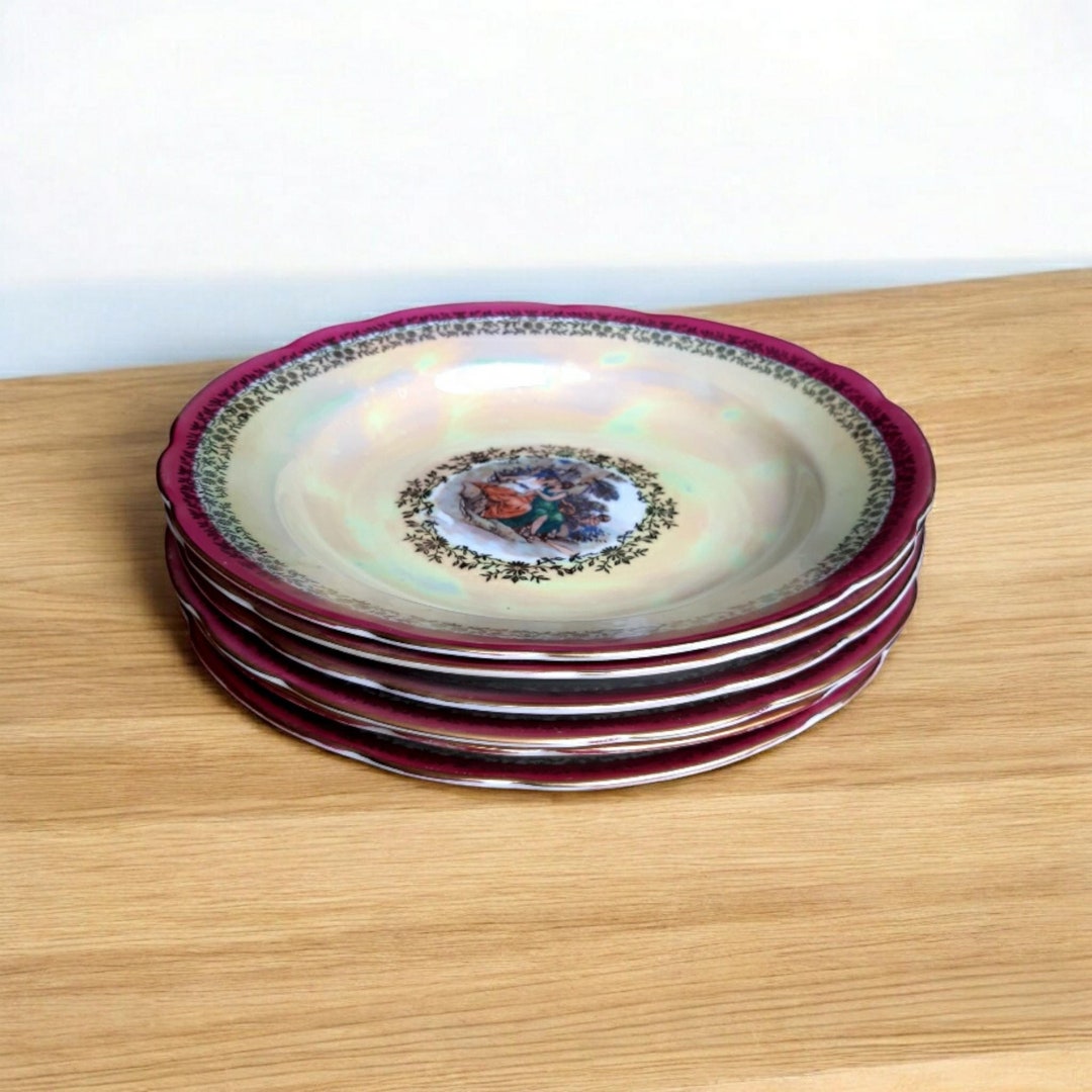 Set of 6 Deep Dinner Plates Madonna GDR Ceramic Gift Ideas. - Etsy