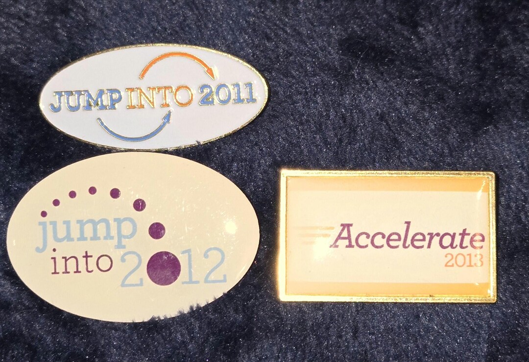 Wells Fargo Collectible JUMP INTO JANUARY Pins - Etsy