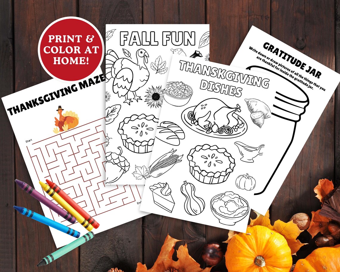 Thanksgiving Coloring Pages, Fall Coloring Pages, Fun Fall Kids ...