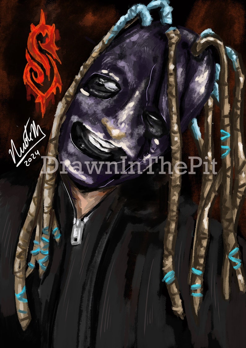 Slipknot Corey Taylor - Etsy
