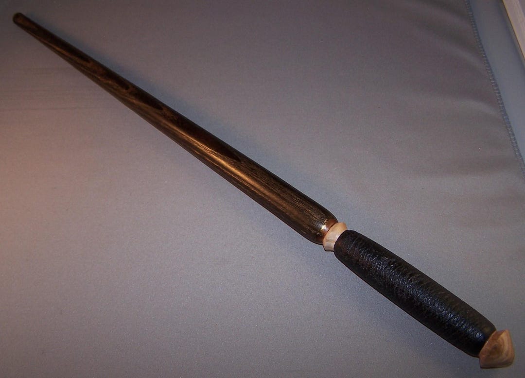 19 Decorative Turned Wooden Wand - Etsy