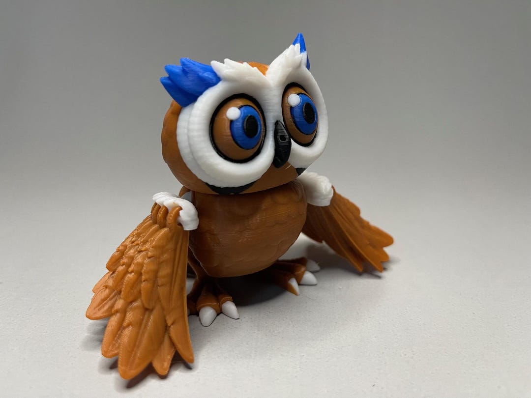 Flexi Factory Owl - Etsy