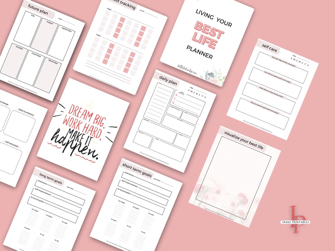 The Living Your Best Life Planner | Life Planner for Busy Moms | Who's ...