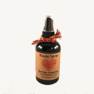 Red Hot Cinnamon Primitive Room Spray 4 or 8 Ounce Spray Bottle Scented ...