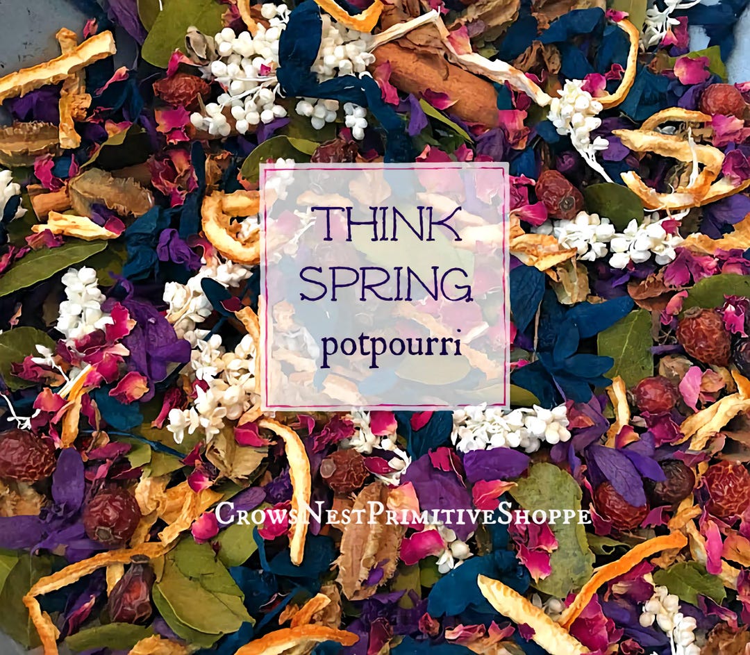 Think Spring Colorful Potpourri Blend Flowers, Spices & Berries All ...
