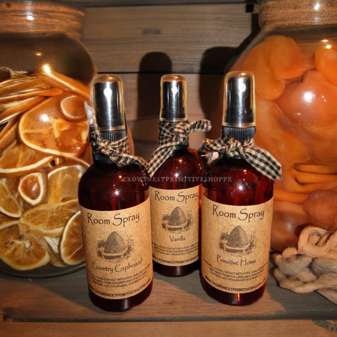 Primitive Scented Room Sprays- 4 Ounce or 8 Ounce- Your Choice of ...