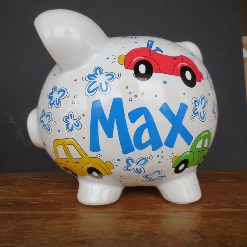 Car Piggy Bank - Etsy