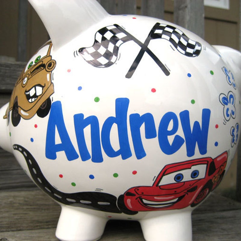 Car Piggy Bank - Etsy