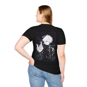 Jujutsu Kaisen Satoru Gojo V2 T-shirt Anime Graphic Tee Otaku Clothing ...