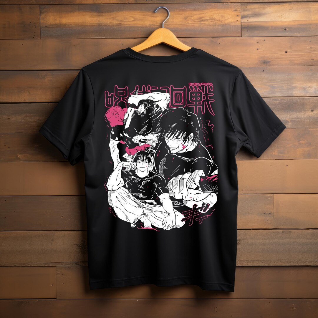 Jujutsu Kaisen - Toji Fushiguro V3 T-shirt | Anime Graphic Tee | Otaku ...
