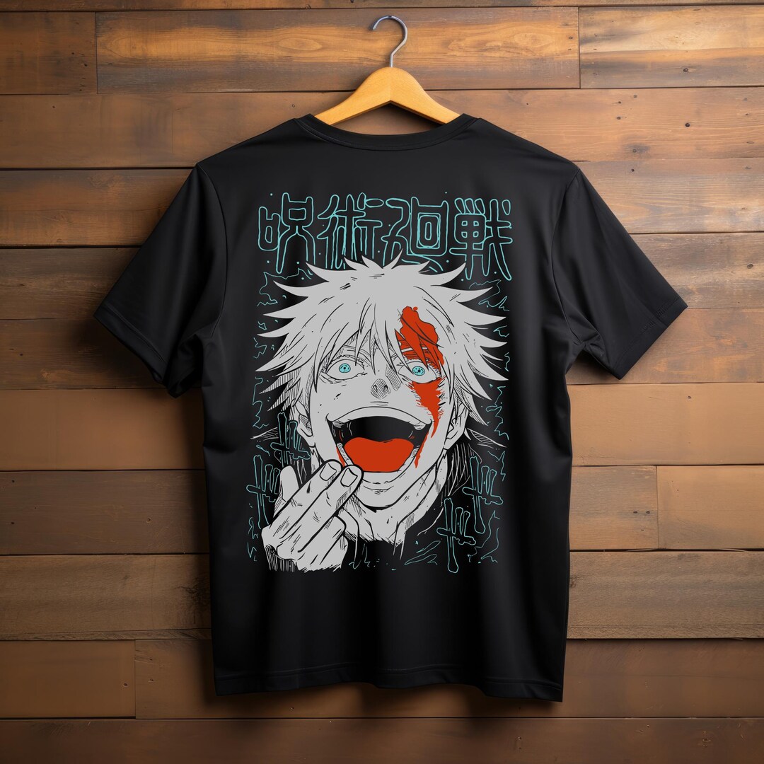Jujutsu Kaisen Satoru Gojo V4 / Unisex / Softstyle T-shirt / Japan ...