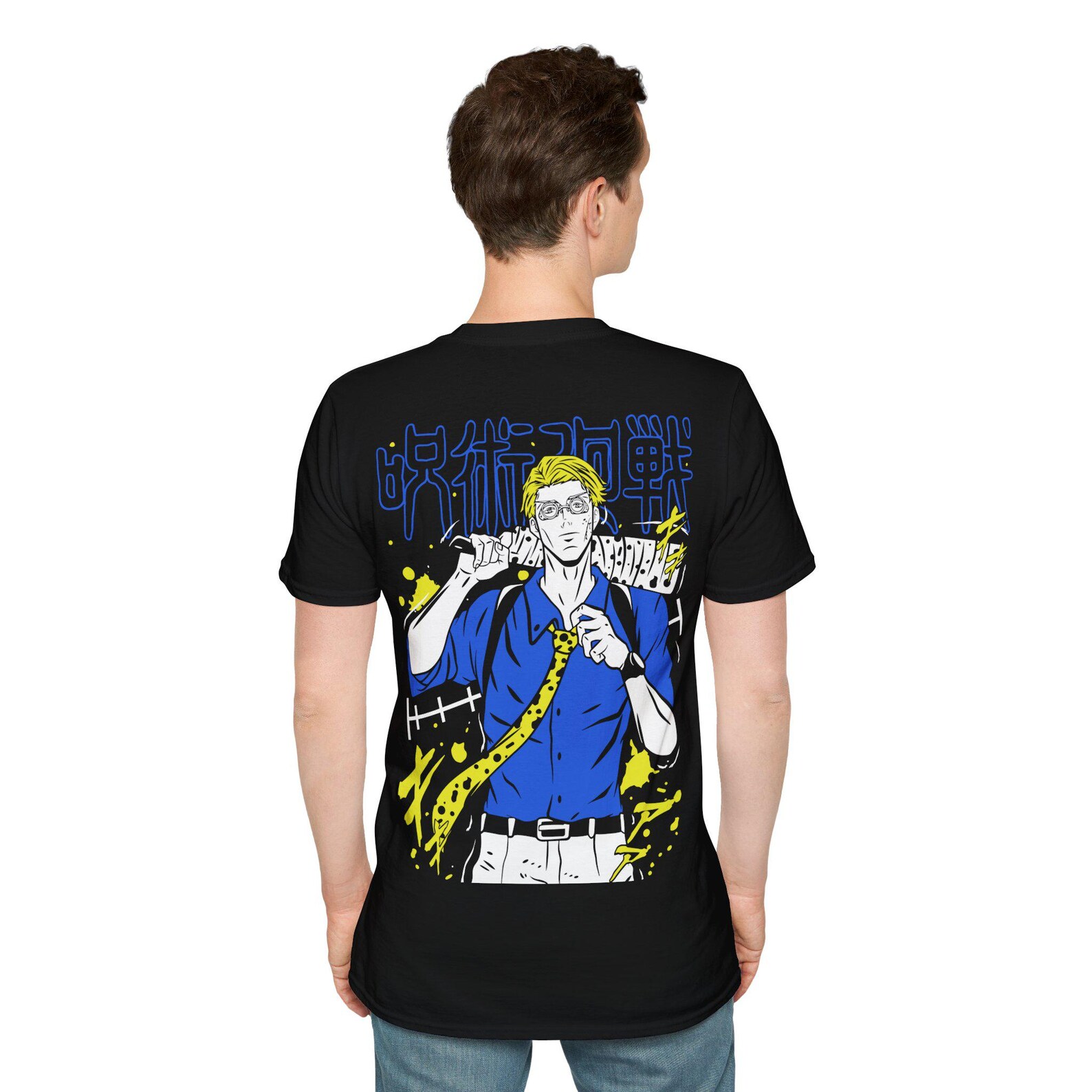 Jujutsu Kaisen Kento Nanami V3 T-shirt Anime Graphic Tee Otaku Clothing ...