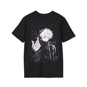 Jujutsu Kaisen - Satoru Gojo V2 T-shirt | Anime Graphic Tee | Otaku ...