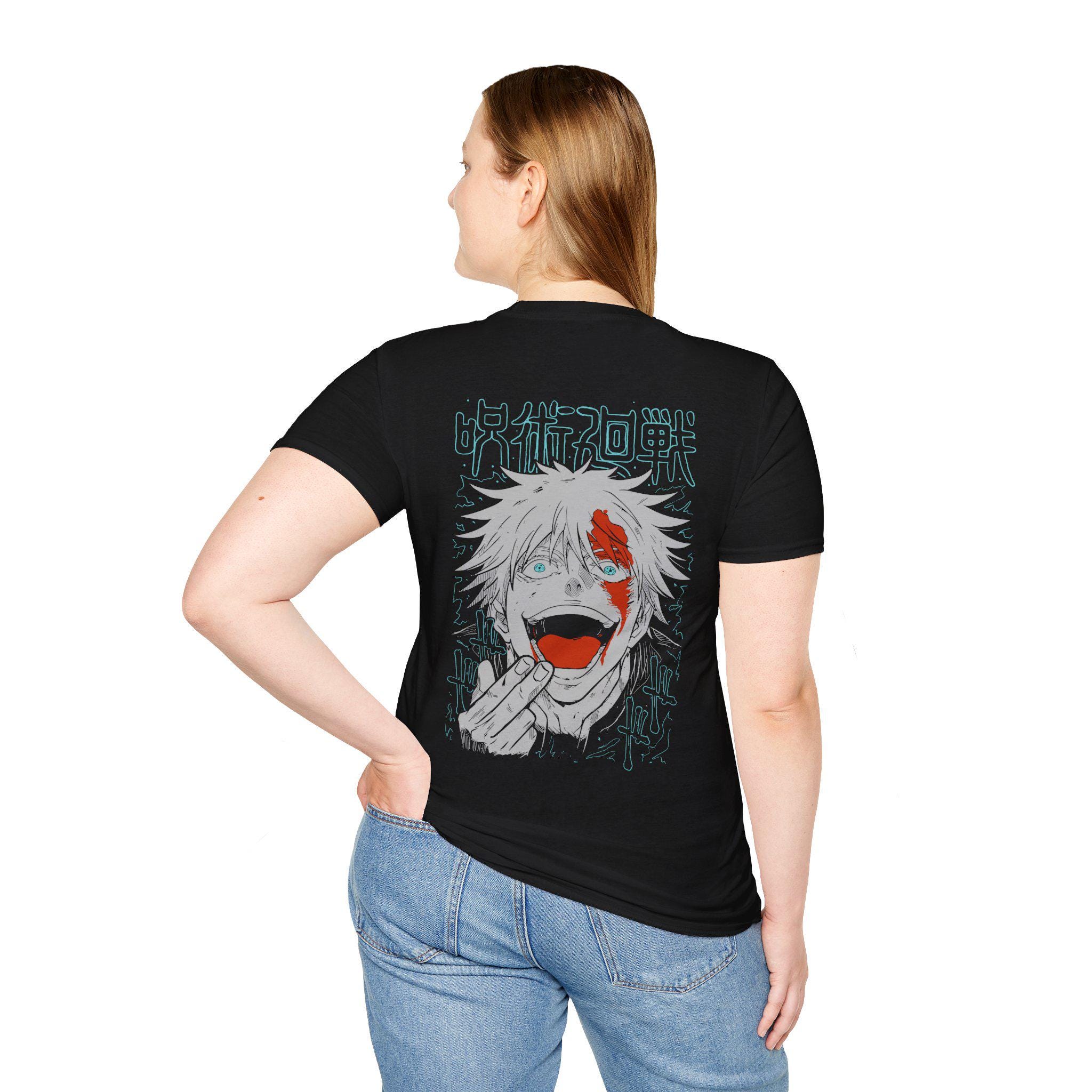 Jujutsu Kaisen Satoru Gojo V4 / Unisex / Softstyle T-shirt / Japan ...