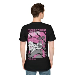 Jujutsu Kaisen Yuji Itadori T-shirt Anime Graphic Tee Otaku Clothing ...
