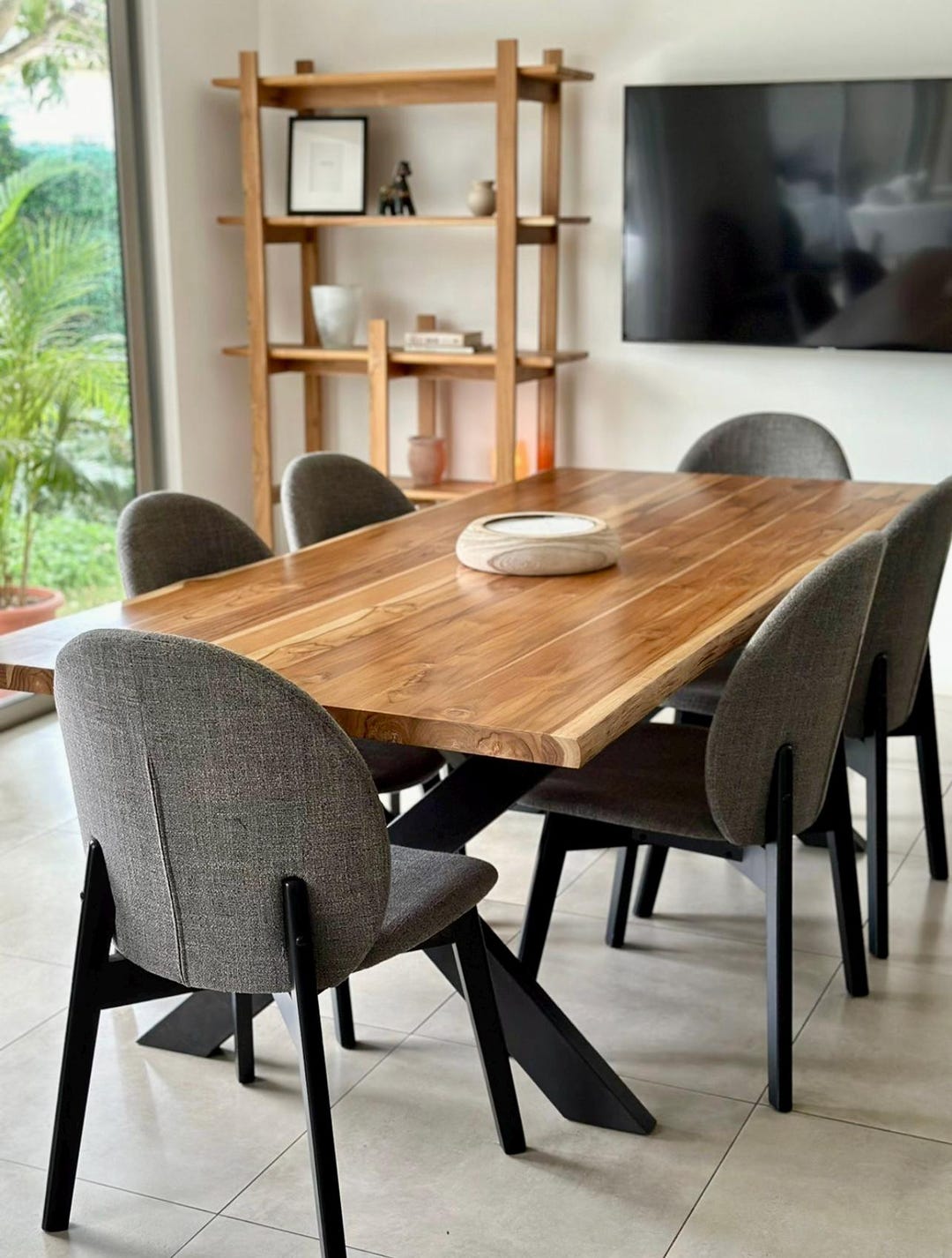 Genuine Teak Wood Butcher Block Countertop Live Edge 1-3/4 X 35 X 96 - Etsy