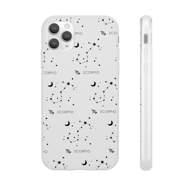 Scorpio Zodiac Flexi Case - Astrology Lover Gift, Phone Protection ...
