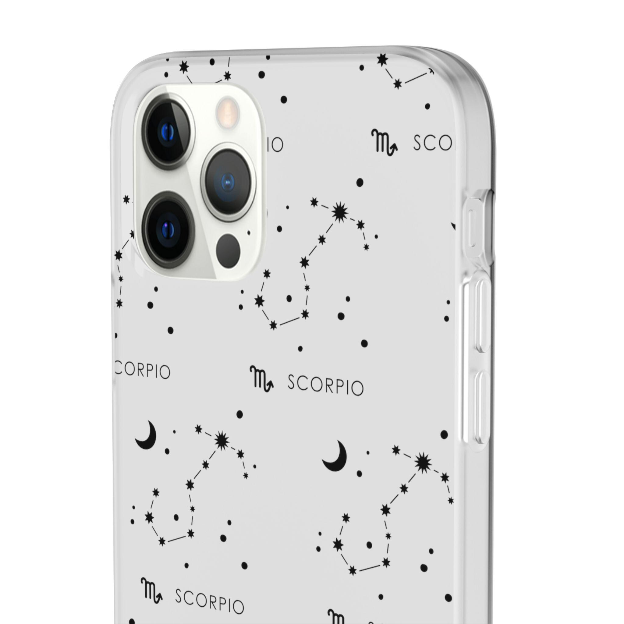 Scorpio Zodiac Flexi Case - Astrology Lover Gift, Phone Protection ...