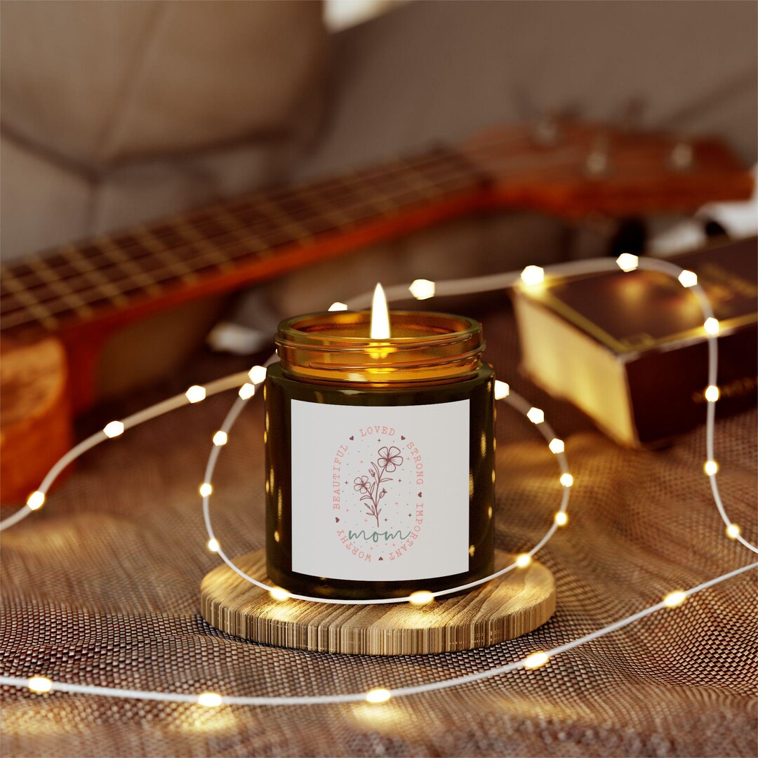 Aromatherapy Candles for Moms, Coconut Apricot Wax, Self-care Gift ...