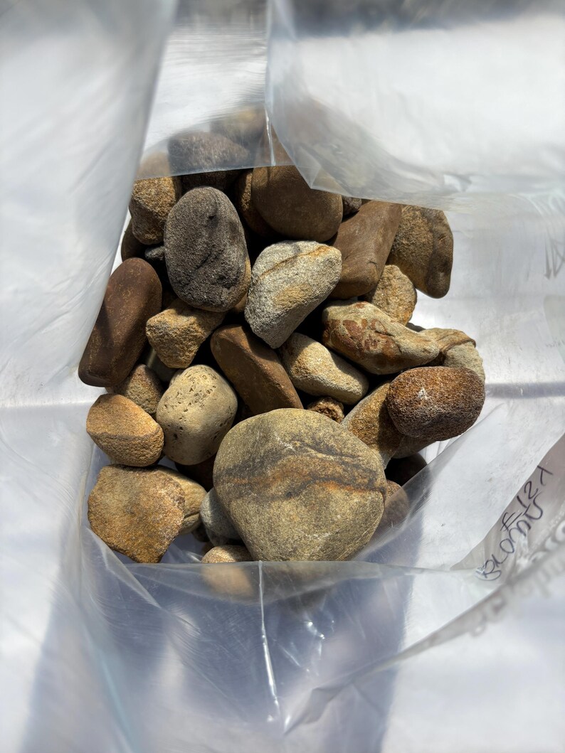 Handpicked PA Brown Sandstone Riverstone Succulent Planters, Terrariums ...