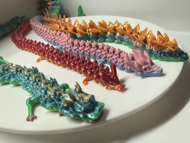 3D Printed Dragons - Etsy