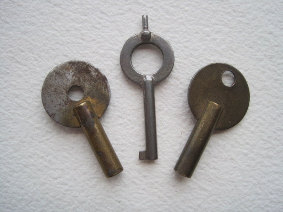 Keys, 3 Vintage Clock Keys, Antique Clock Keys, Collectable Keys - Etsy