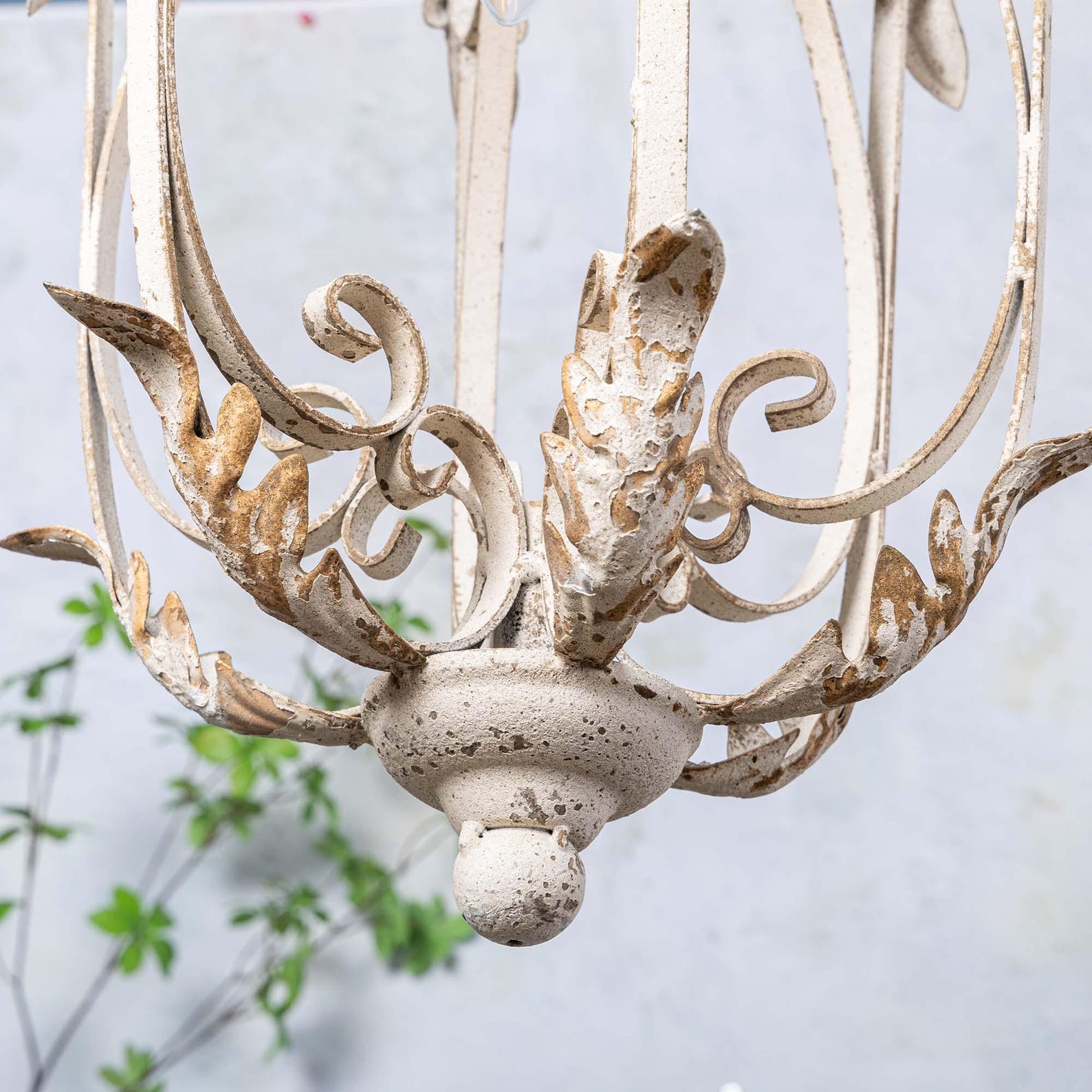 New Shabby Chic Chandelier, French Retro Antique Style Gorgeous Ceiling ...