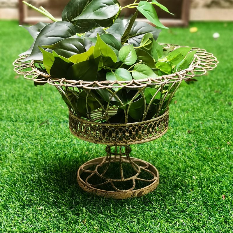 Wire Flower Pot - Etsy