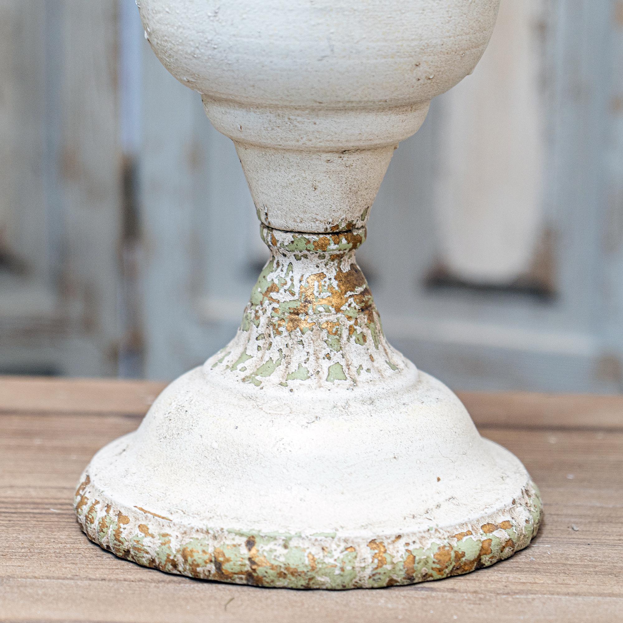 Vintage Flower Pot With Handle Retro French Style Trophy Vase Antique ...