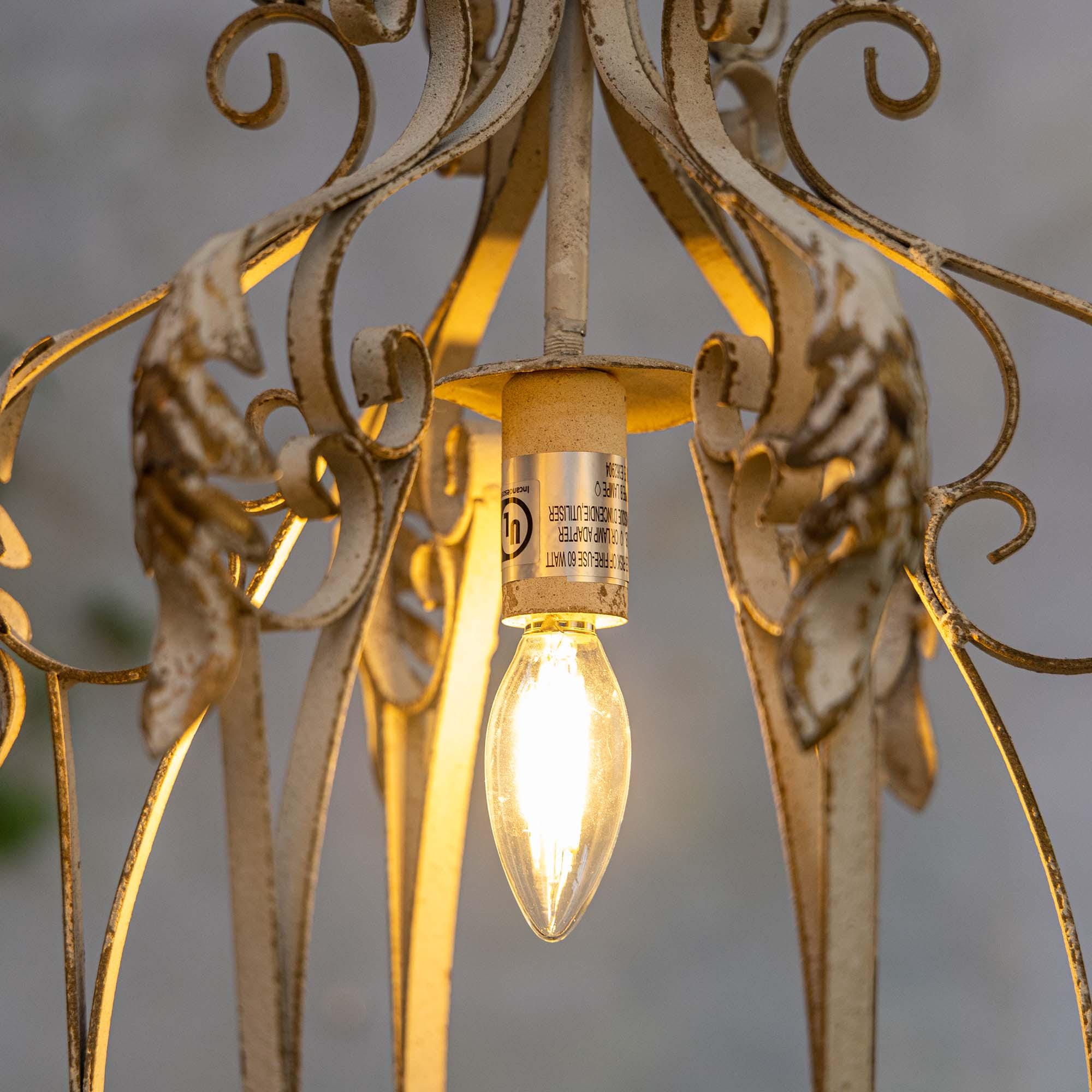 New Shabby Chic Chandelier, French Retro Antique Style Gorgeous Ceiling ...