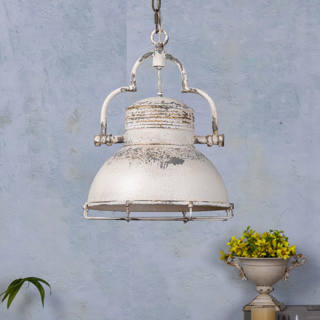 Rustic Metal Pendant Light Retro Industrial Chandelier – Perfect for ...