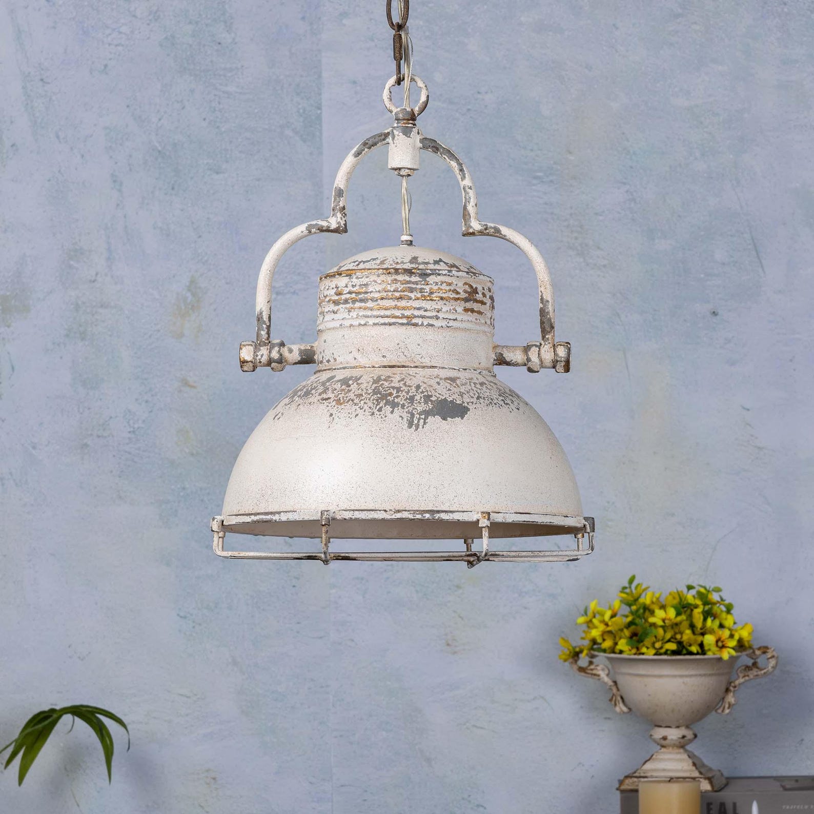 Rustic Metal Pendant Light Retro Industrial Chandelier – Perfect for ...