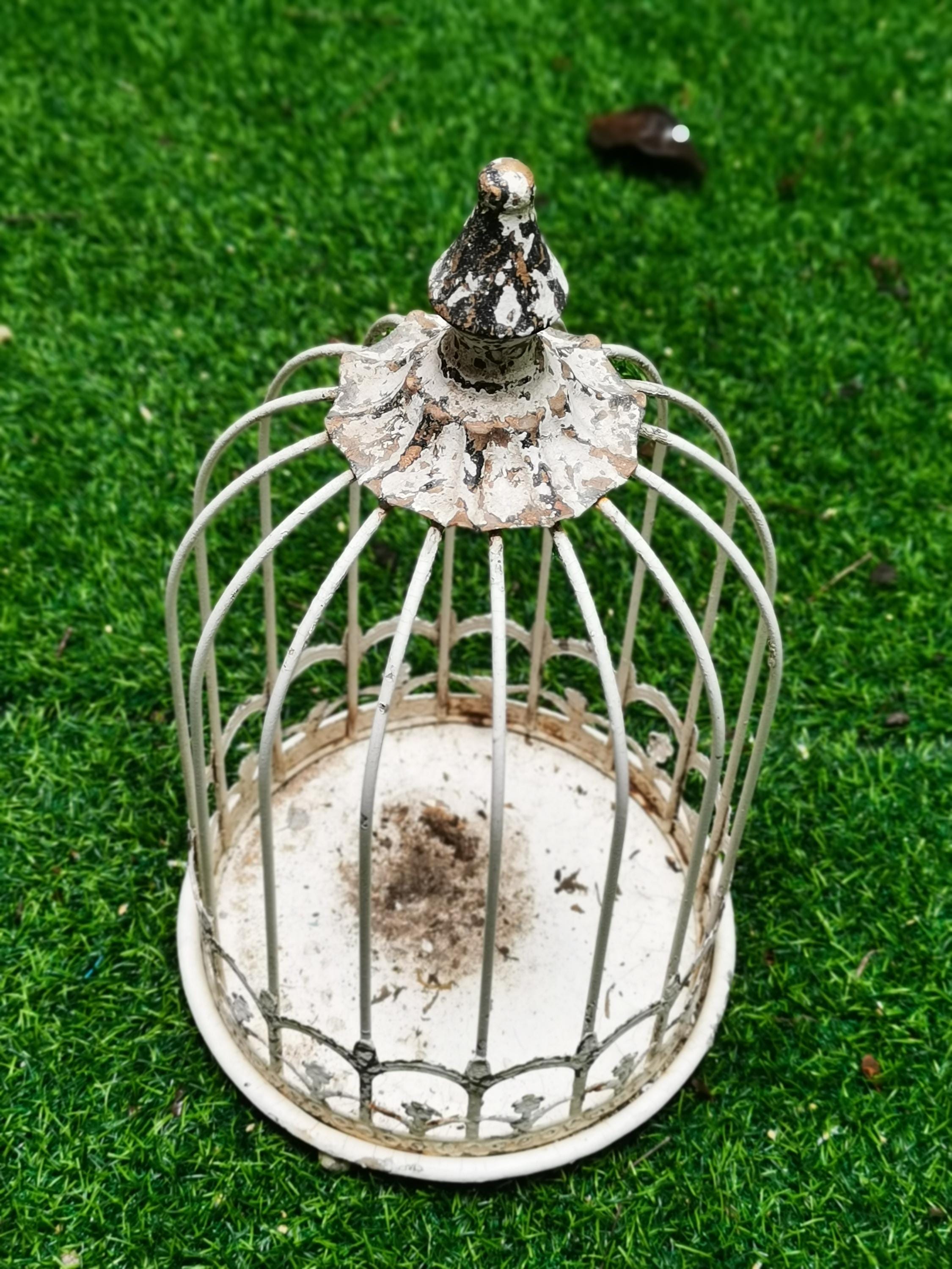 Metal Bird Cages Exquisite Flower Pot Hand Carved Plant Holder Flower ...