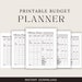 Simple Monthly Budget Journal, A4 Downloadable PDF for Effortless ...