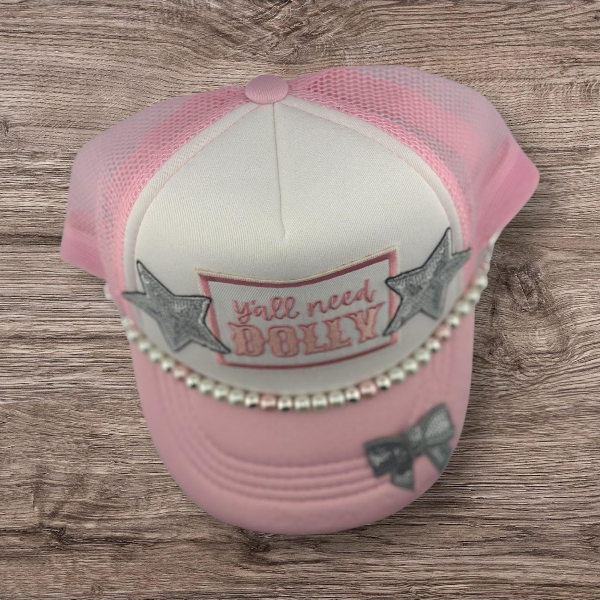 Youth Kids Dolly Parton Yall Need Dolly Trucker Hat W/ Hat Chain Dollywood Gatlinburg Christmas ...