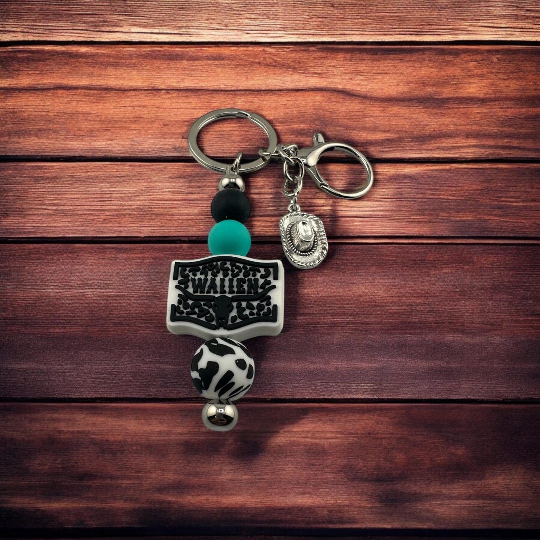 Morgan Wallen Country Music Star Key Chain Nashville Keychain Wallen ...