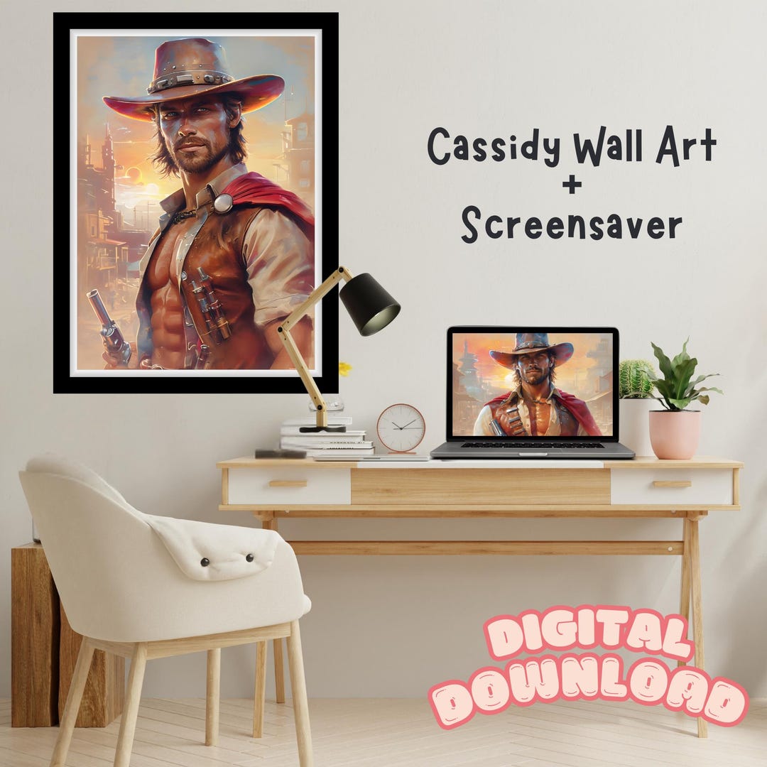 Cassidy Overwatch Wall Art & Screensaver – Yeehaw Your Screen With ...