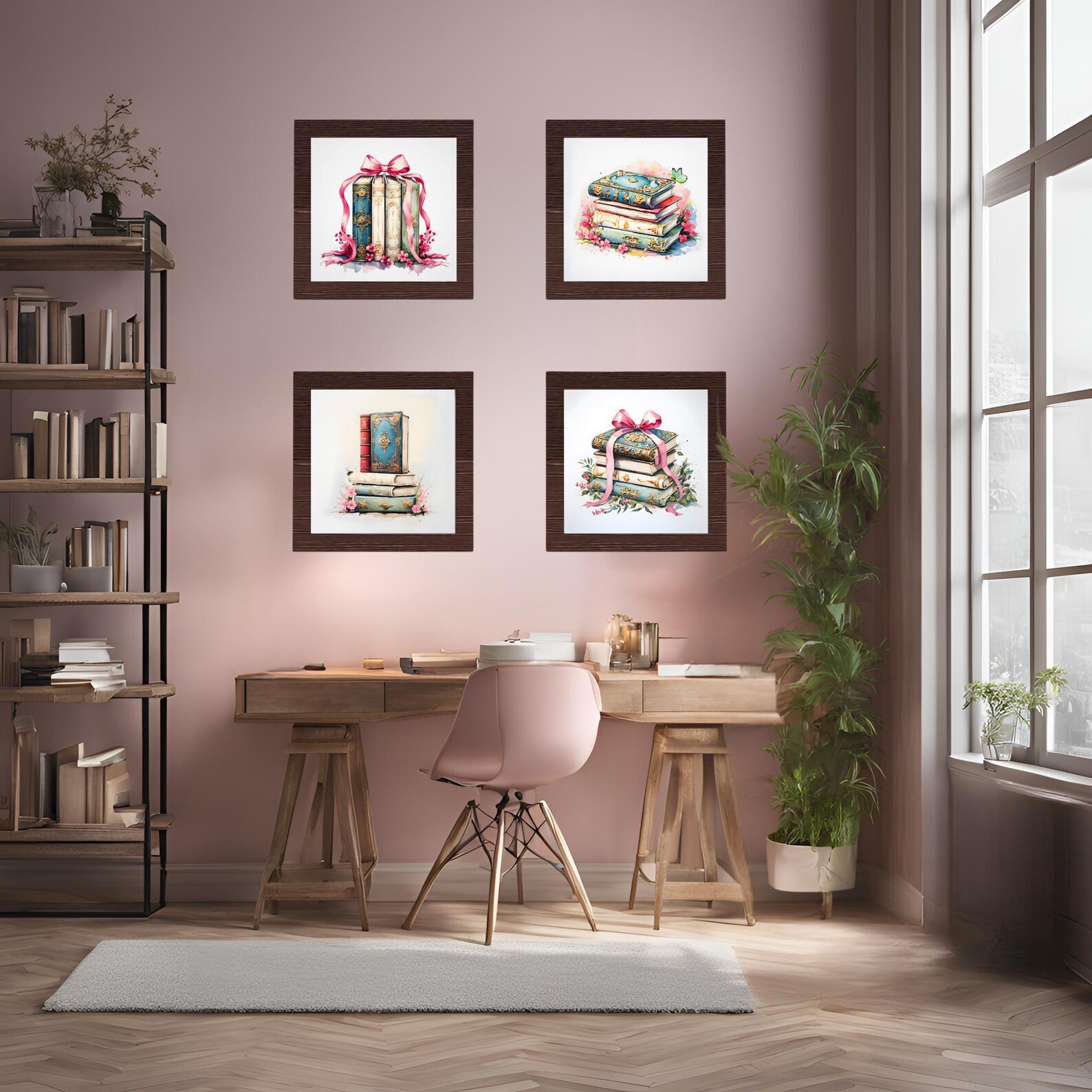 Cute Book Poster Pack – Coquette Vintage Aesthetic, Dreamy Reads ...