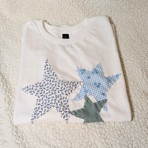 Patchwork Star Tee - Etsy