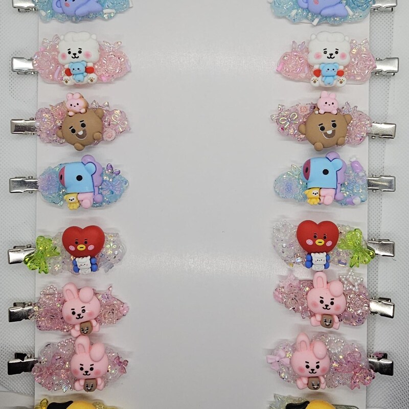 Bts Hair Clip - Etsy