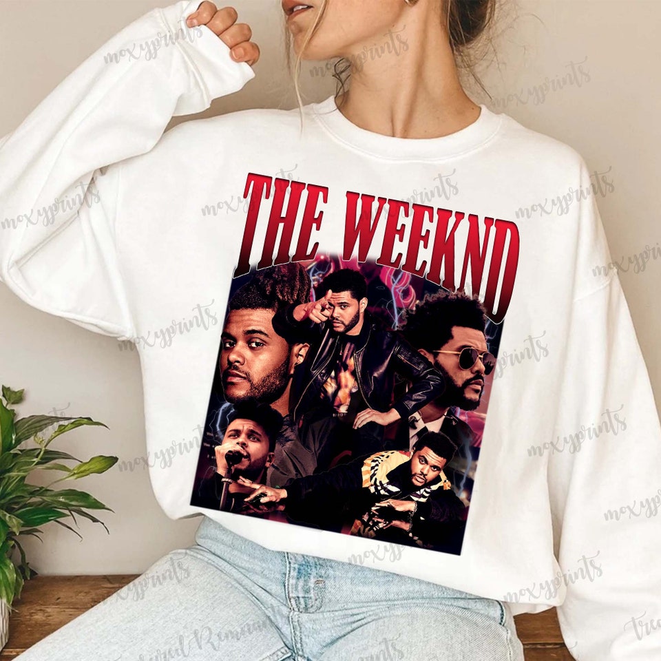 The Weeknd Vintage 90s Shirt, The Weeknd T-Shirt, The Weeknd Graphic tee, Rapper Shirt sold by ...