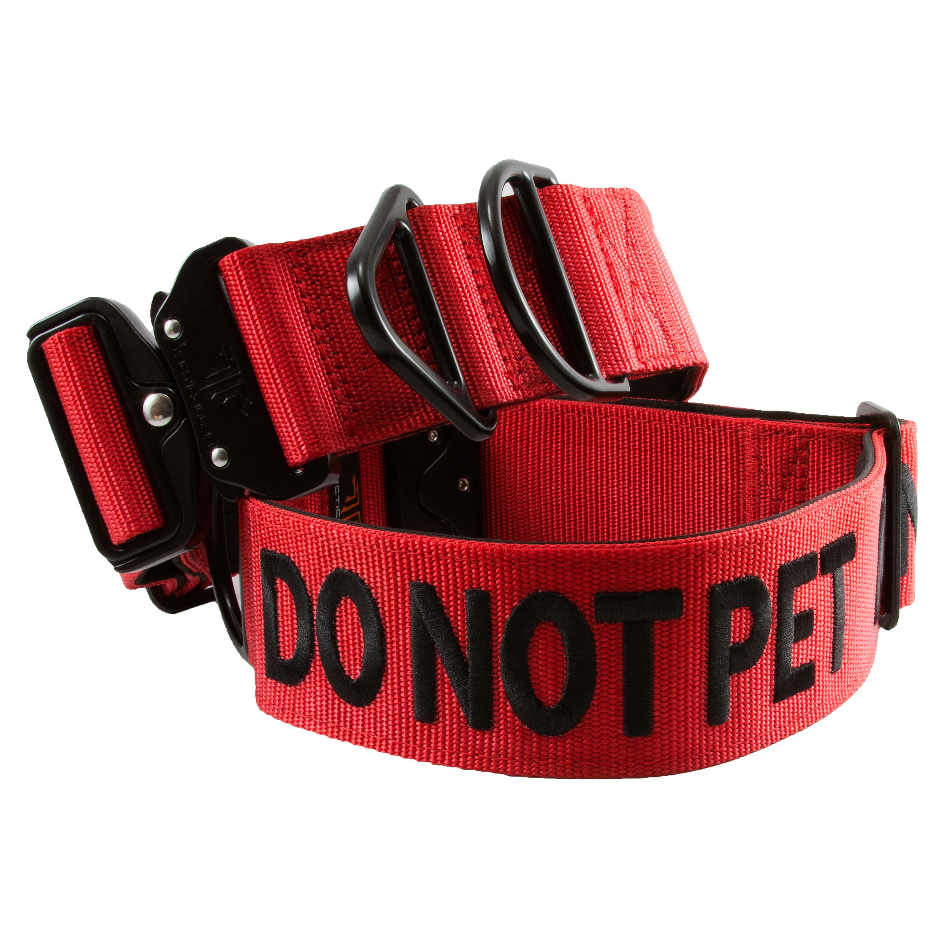 Tacticollar - DO NOT PET, 2 Inch Nylon Collar for Small, Medium and ...