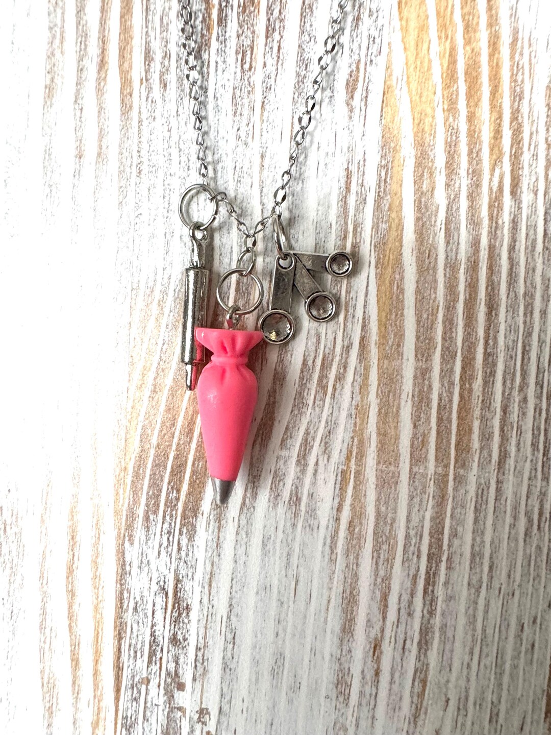 Bakers Necklace-hot Pink - Etsy