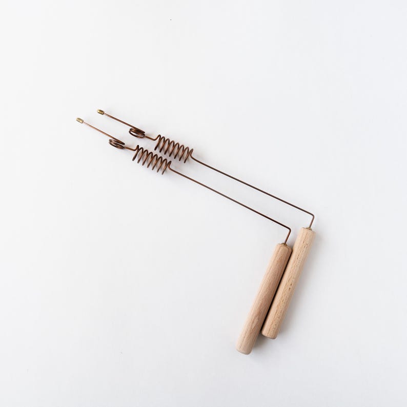 2pc Handmade Copper Dowsing Rods + Copper Pendulum | Divination Tools ...