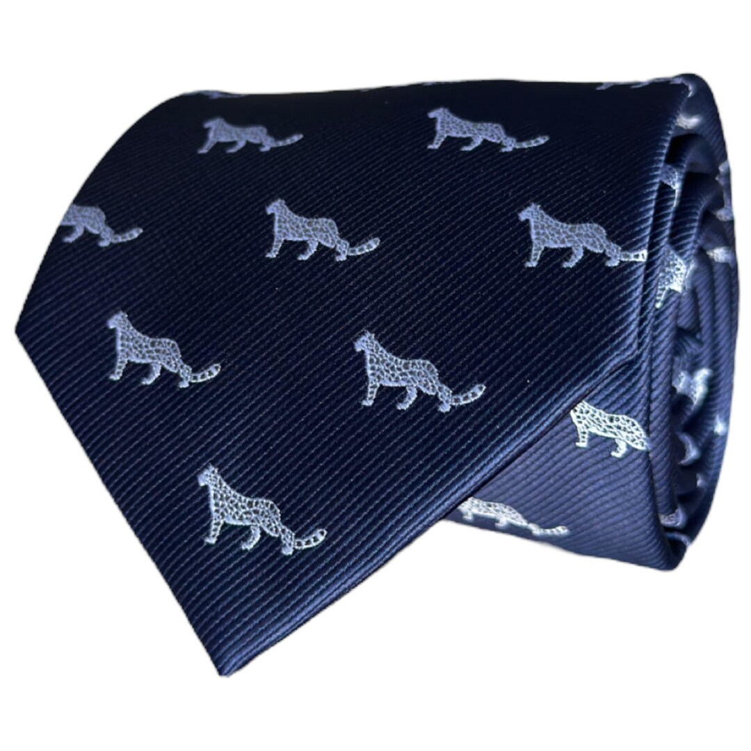 Animal Tie, Snow Leopard Tie, Leopard Tie - Etsy